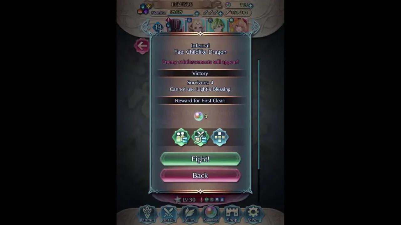 ErikH526 - Fire Emblem Heroes - Legendary Hero Fae Battle Infernal - 10 ...