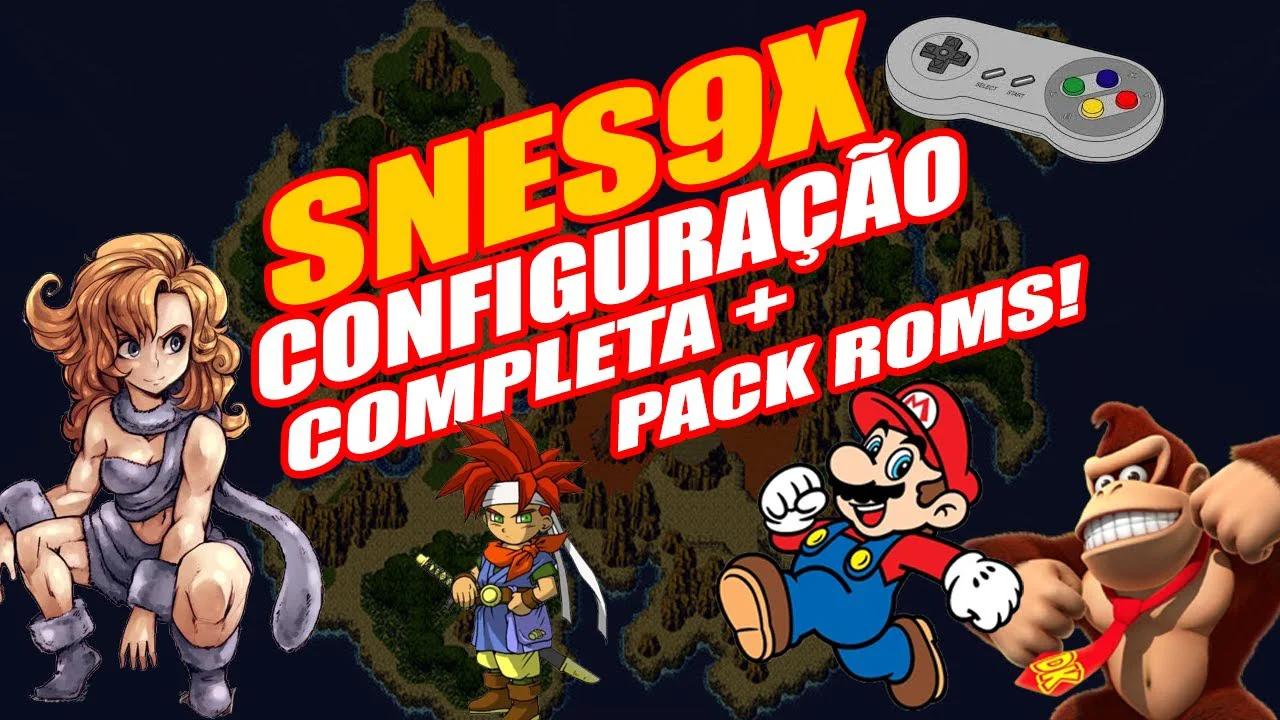🎮SNES9X: Emulador TOP de SNES | Instalação + Configuração Completa ...