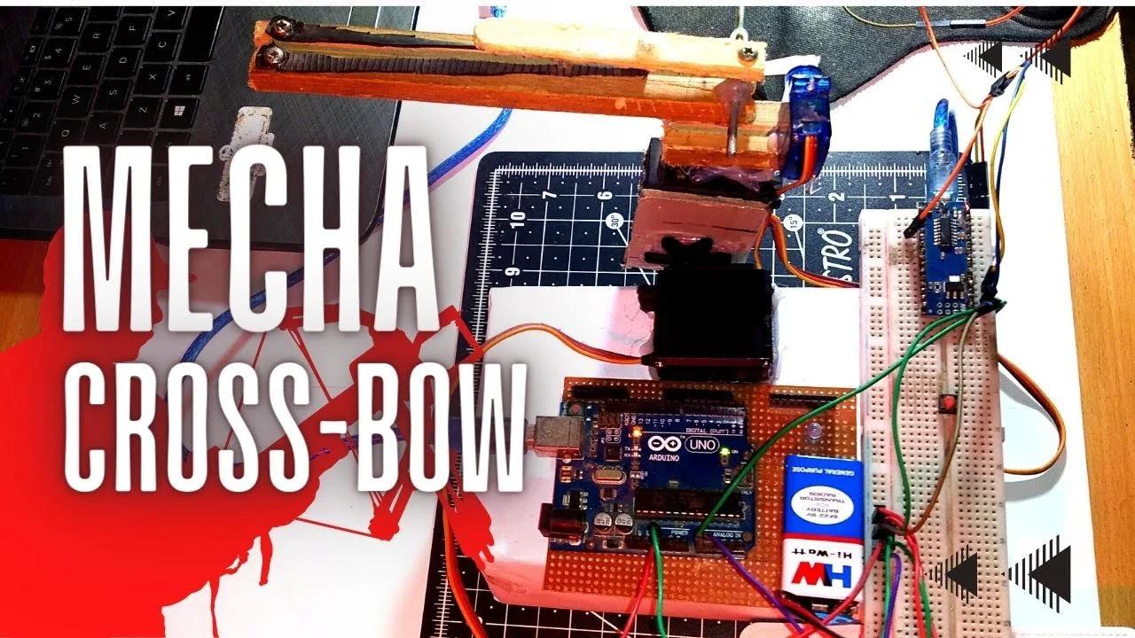 Arduino Projects || I BUILD A MOUSE CONTROL CROSSBOW !! || Robotics
