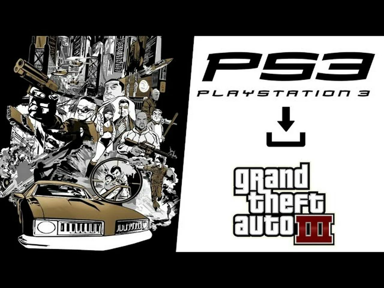 GRAND THEFT AUTO (GTA) III - PS3 PKG PT-BR