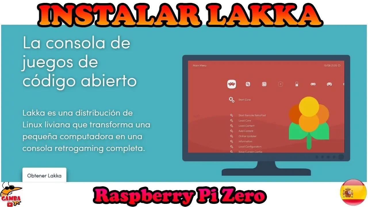 Como instalar LAKKA RASPBERRY PI ZERO 🎮🕹🦐