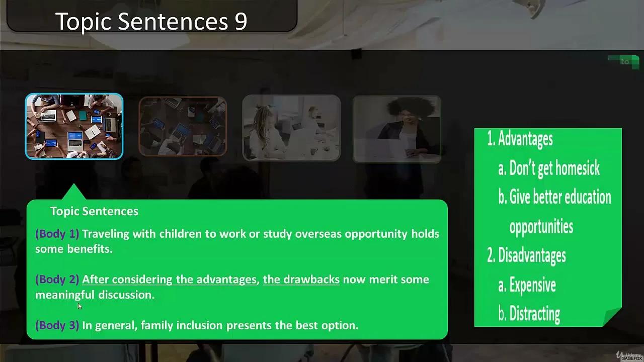 22 IELTS Task 2 Topic Sentences Part 2