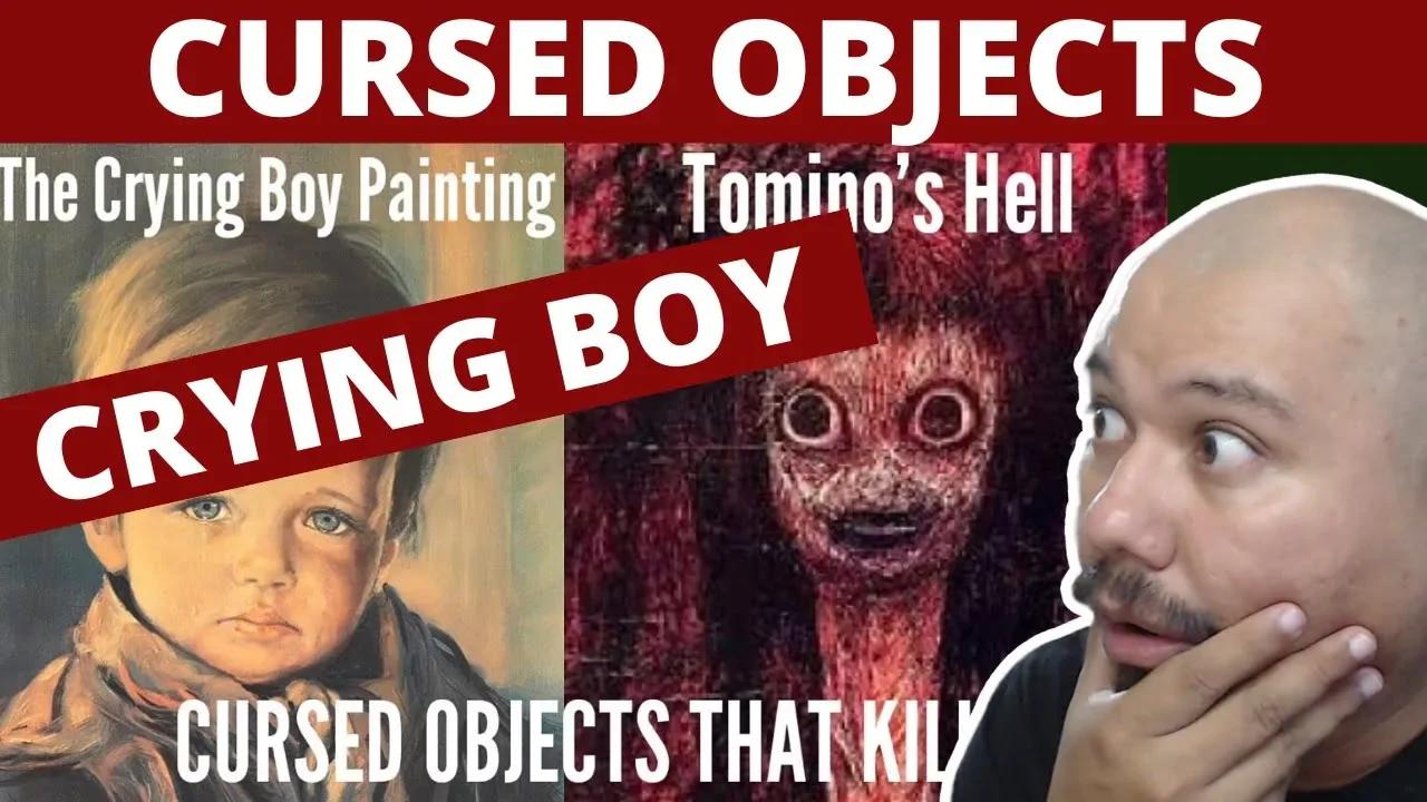 SCARIEST Cursed Objects, The Crying Boy Painting -YouTube Creator PROJECT DARKKNIGHT HORROR Reaction
