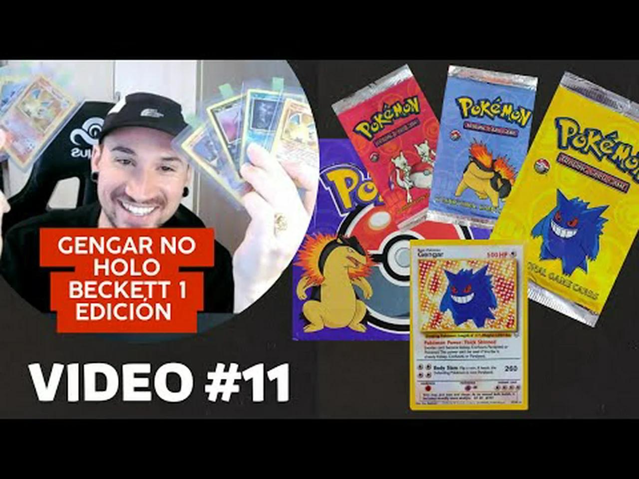💥EL GENGAR MÁS RARO💥 GENGAR BOOTLEG NO HOLO BECKETT 1 EDICIÓN