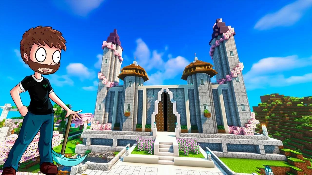 Construimos un CASTILLO en Minecraft Survival 😎