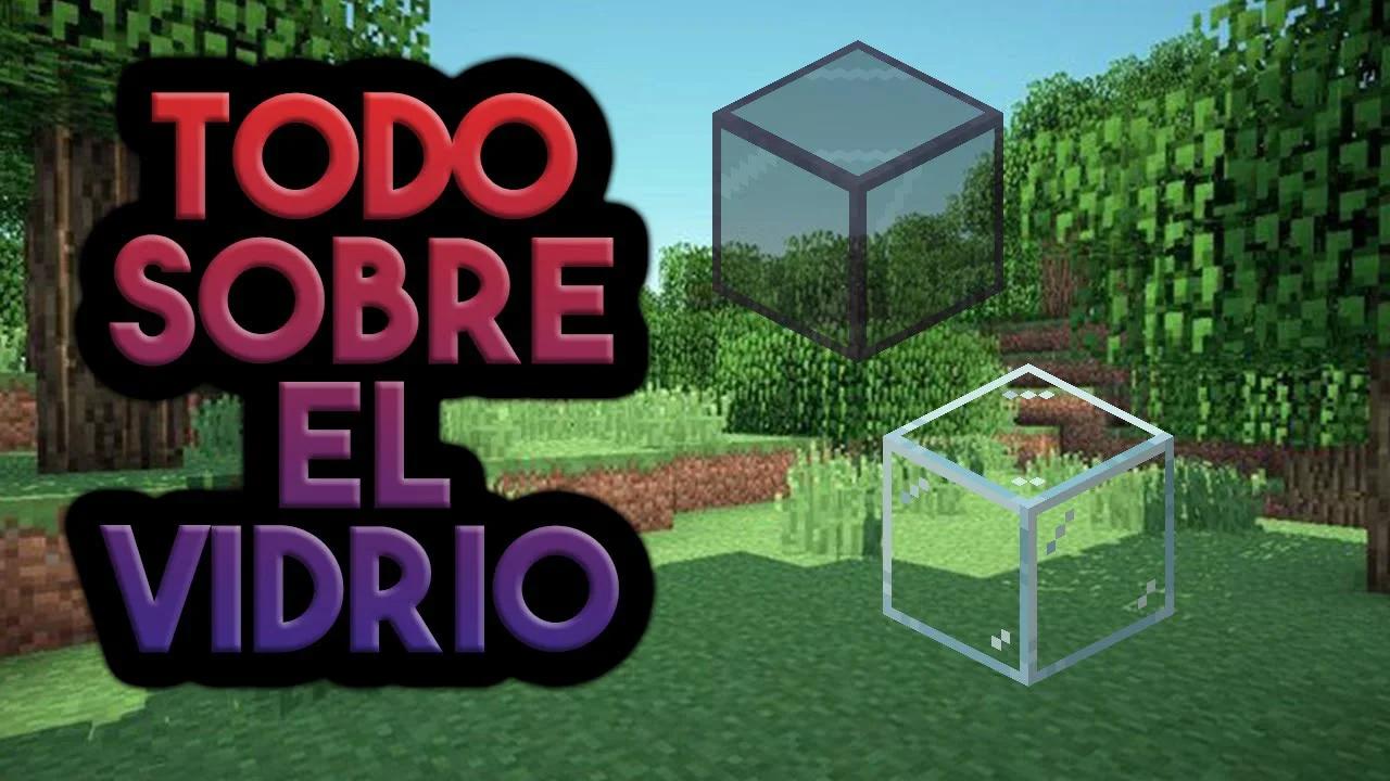 COMO HACER VIDRIO EN MINECRAFT
