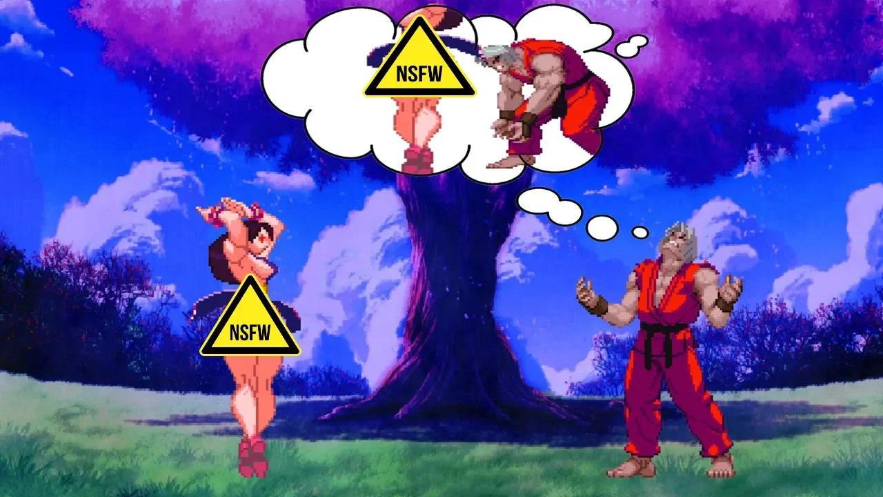 Shadow Lady Vs Violent Ken - Street Fighter Epic Battle X MUGEN [Capcom ...