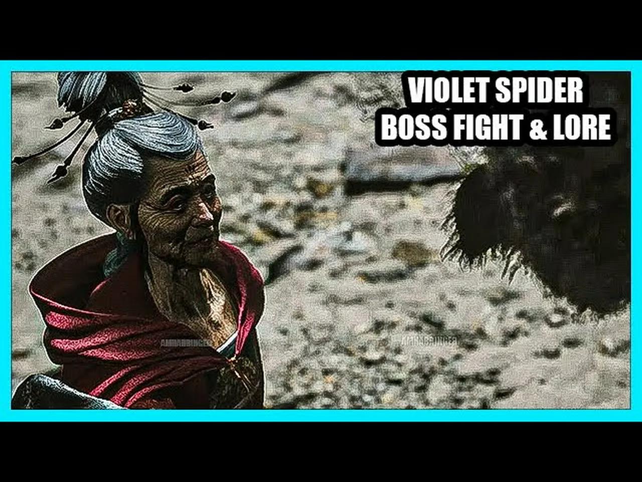 Black Myth Wukong Violet Spider Boss Fight & Lore