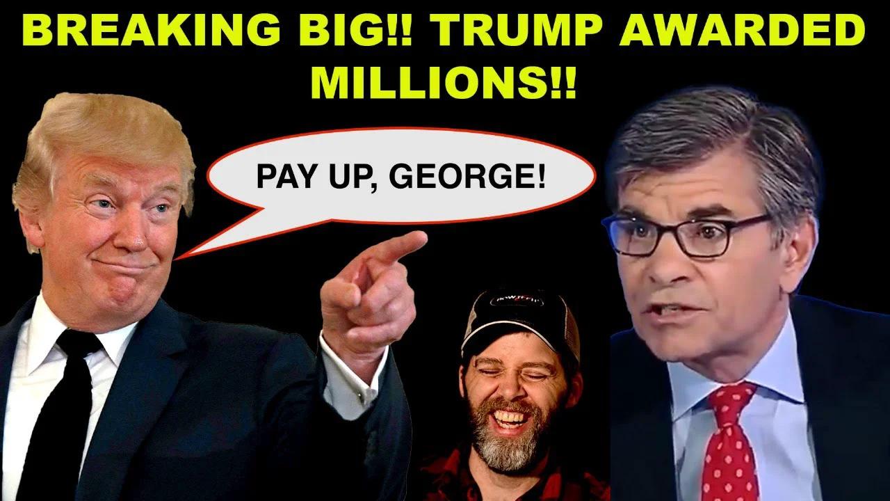 WINNING!!!! ABC has to PAY TRUMP MILLIONS!!! Defamation has a price!
