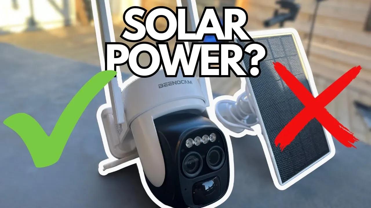 Remote SOLAR Powered Surveillance CAMERA System. TESTED!! - AMAZON