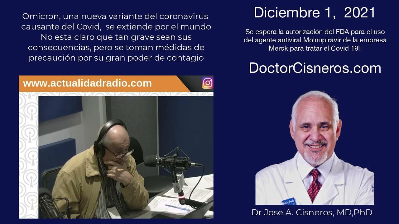 El Dr. Jose Antonio Cisneros entrevistado en Actualidad Radio sobre el ...