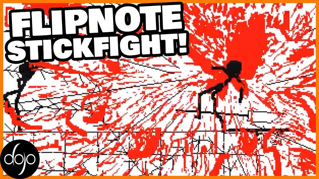 Ai vs Saku - The Ultimate Flipnote Stickfight! (by Kagu, Gippul ...