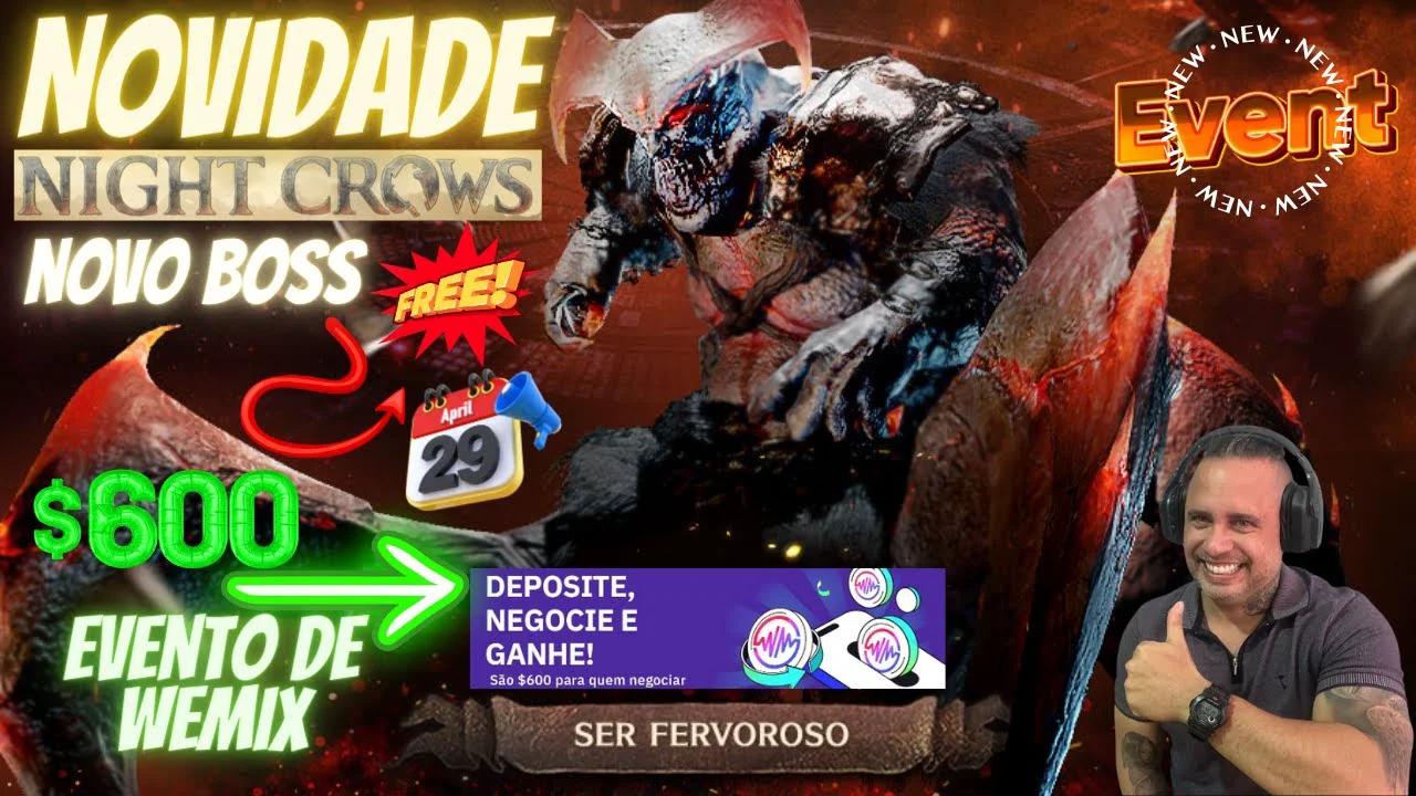 NIGHT CROWS - FINALMENTE CHEGOU O BOSS DO AMOR - EVENTO COM 600 $ EM ...