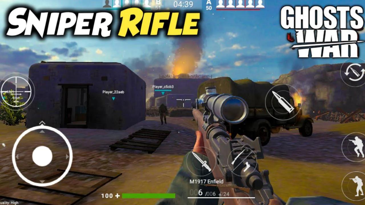 Ghosts of War - M1917 Enfield Sniper Rifle Gameplay 🔥