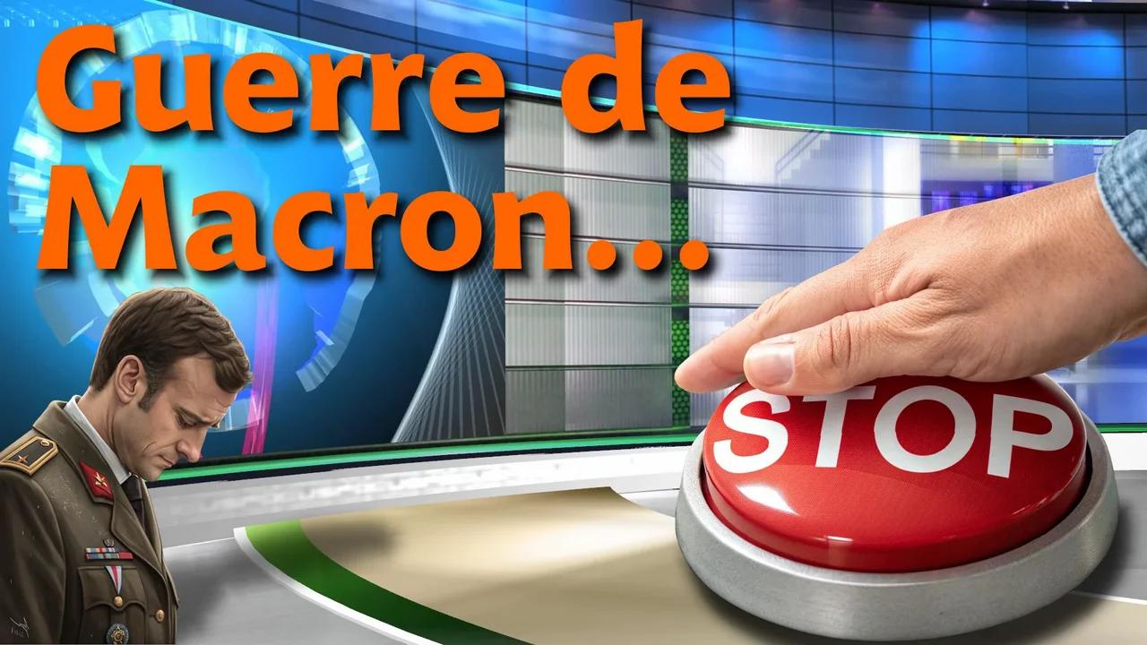 STOP MACRON, STOP UE et Non à la Guerre de Macron - AGORATV & Jasper Mader