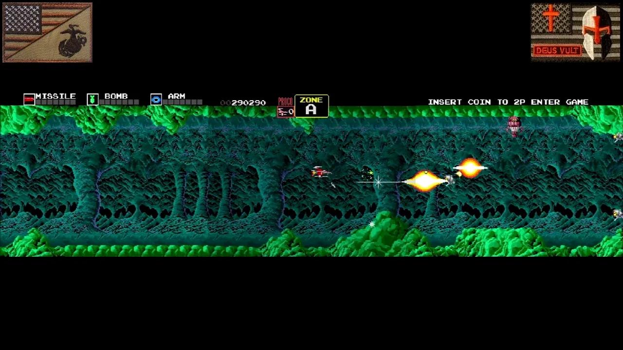 Darius (Arcade - 1987, Taito Corporation) [Japanese Version - New Version]