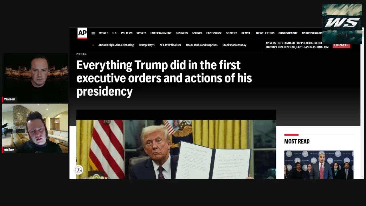 WarStrike Episode 78: Trump's Executive Order Theater