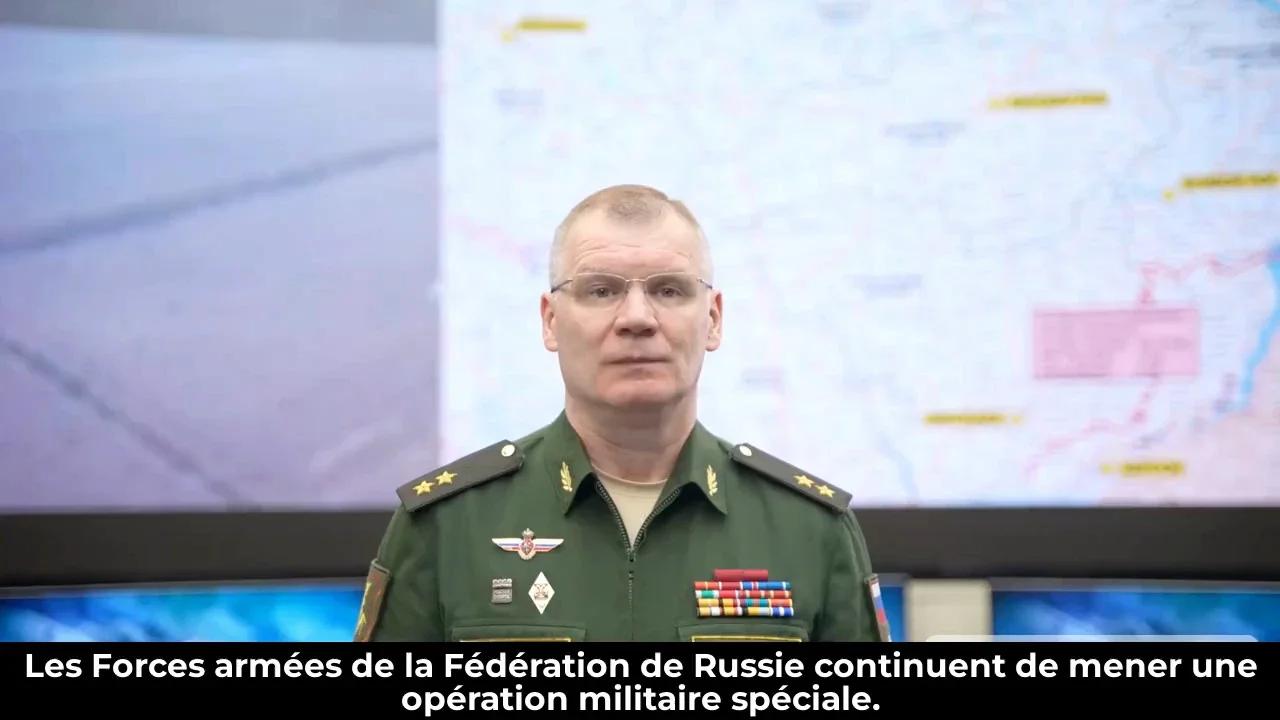 ⚡️ Rapport du ministère de la Défense russe sur l'opération militaire ...