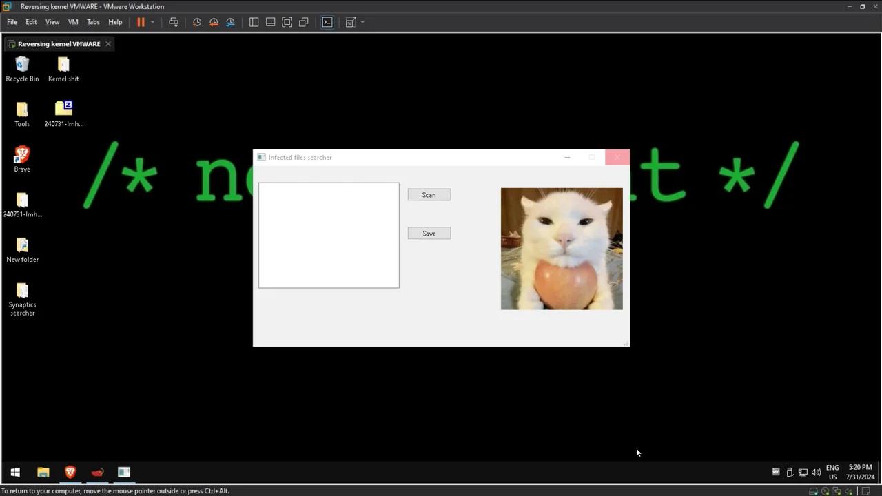 Synaptics Pointing Device Malware, how to "Fix" and find Affected files