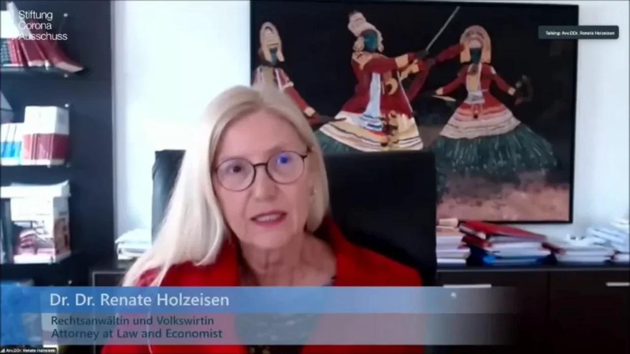 🧐Rechtsanwältin Dr. Dr. Renate Holzeisen Beweise für vorsätzlichen Mord ...