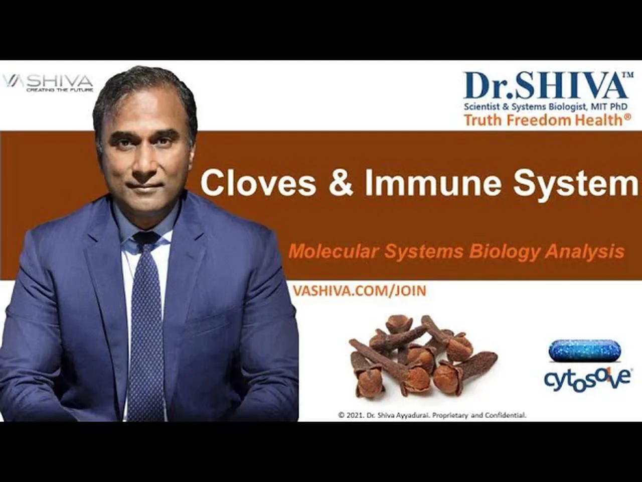 Dr.SHIVA™_ Cloves on Immune Health @CytoSolve® Systems Analysis(4_21)