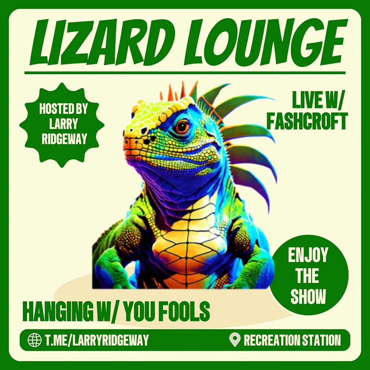 Lizard Lounge: Program w/ John Fashcroft
