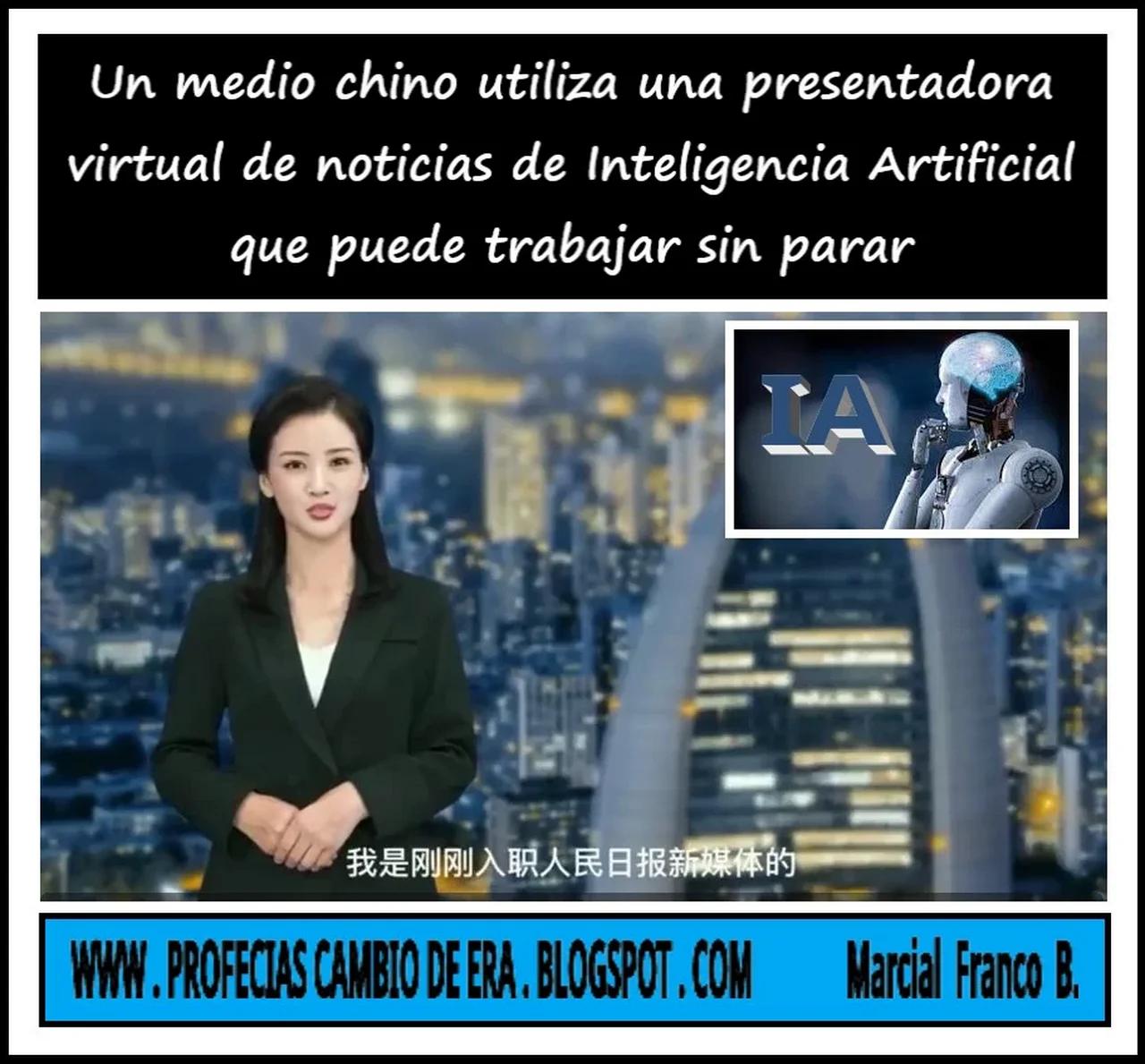 Medio chino utiliza presentadora virtual de noticias de Inteligencia ...