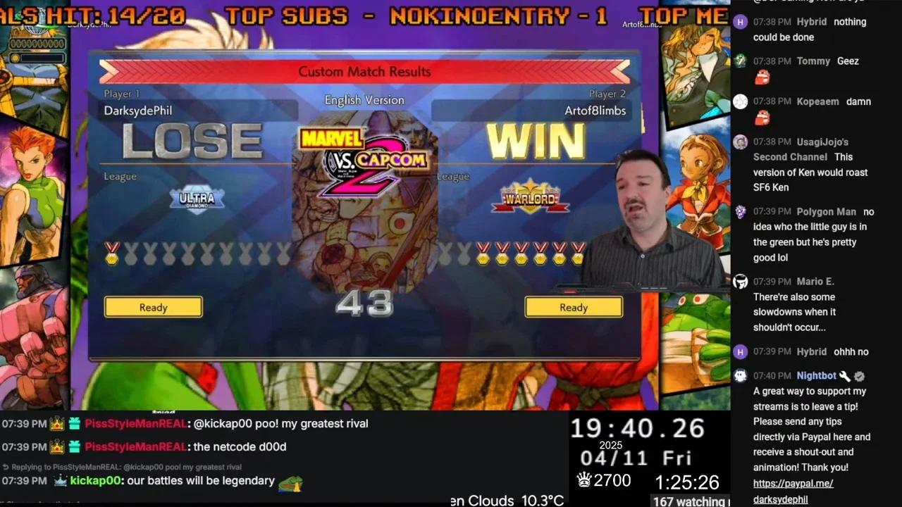 April 11 MvC Collection late stream