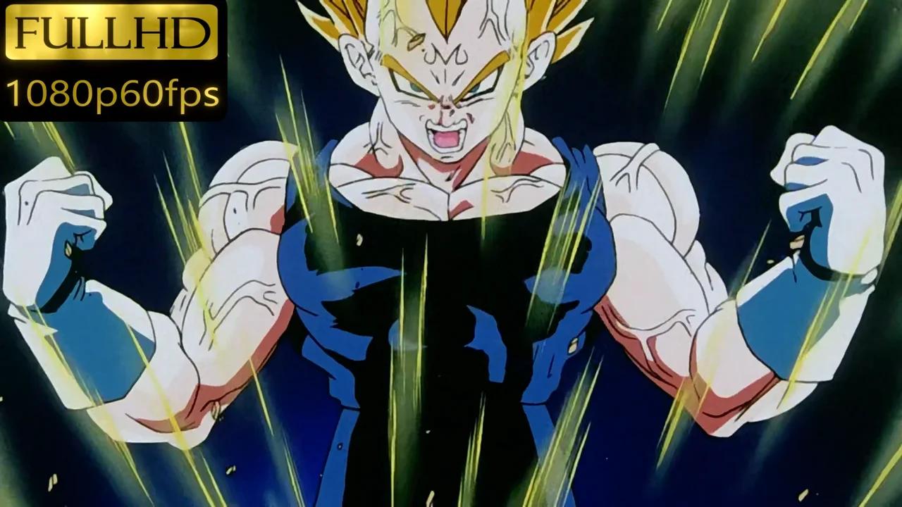 DBZ KAI SSJ2 Goku vs Majin Vegeta Full Fight (1080p60fps) (OST Edit)