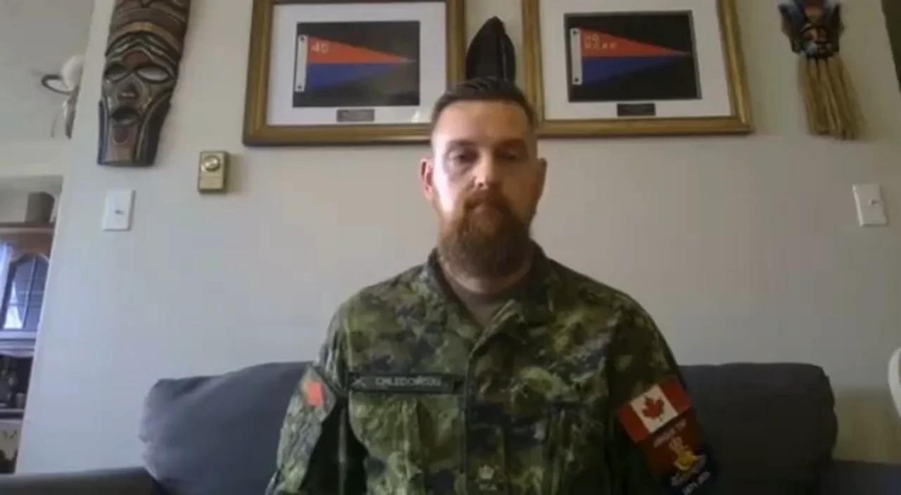 Canadian Army Major Stephen Chledowski