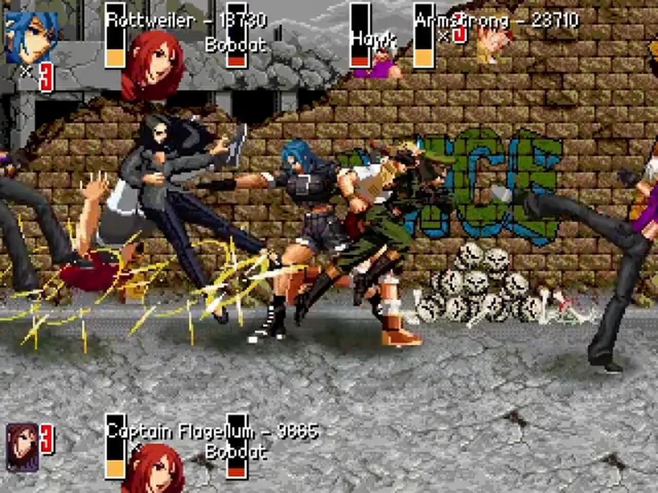 GBH Starway Aldebaran openbor playthrough Military Team