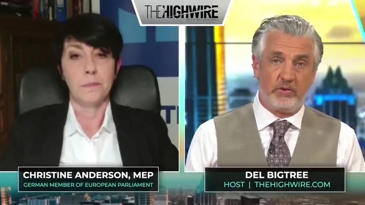 The HighWire Del Bigtree EPISODE 370: LICENSE TO LIVE Christine Anderson, MEP, unceremoniously ...