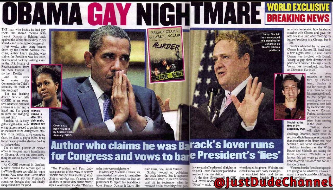 Larry Sinclair_ The Man With Whom Barack Obama Enjoyed Sex & Cocaine