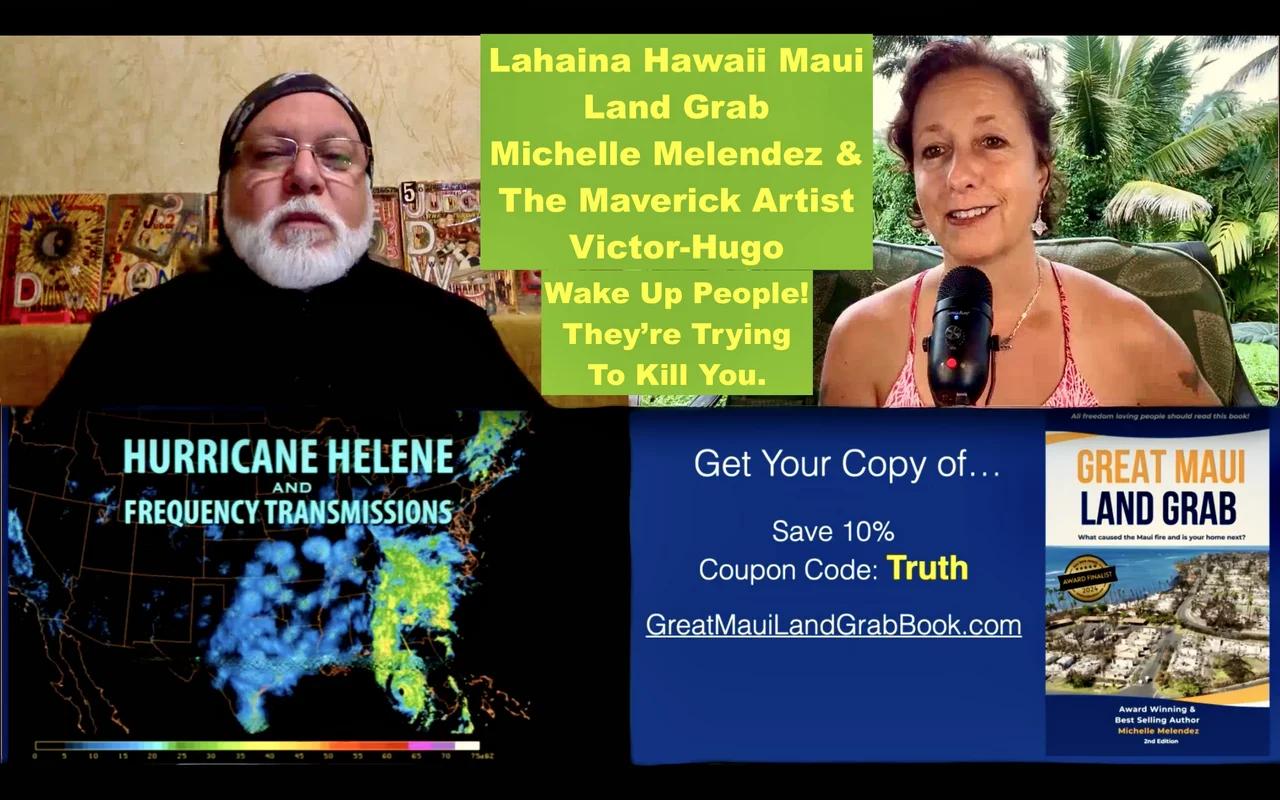 Hurricane Helene Massacre Mirrors Maui Murder Lahaina Hawaii Land Grab ...