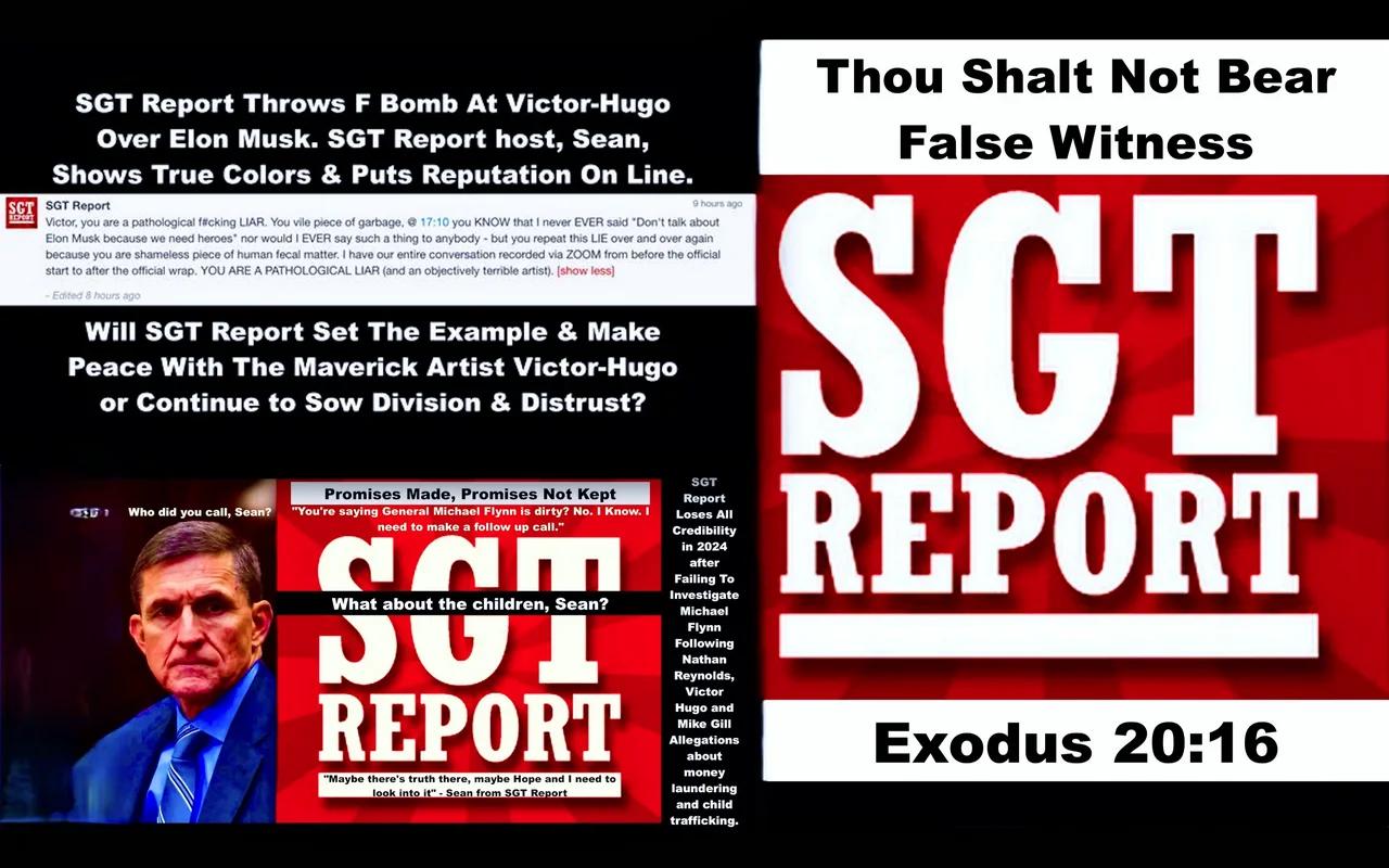 SGT Report Ruins Reputation Using Curses To Bear False Witness Mislead ...