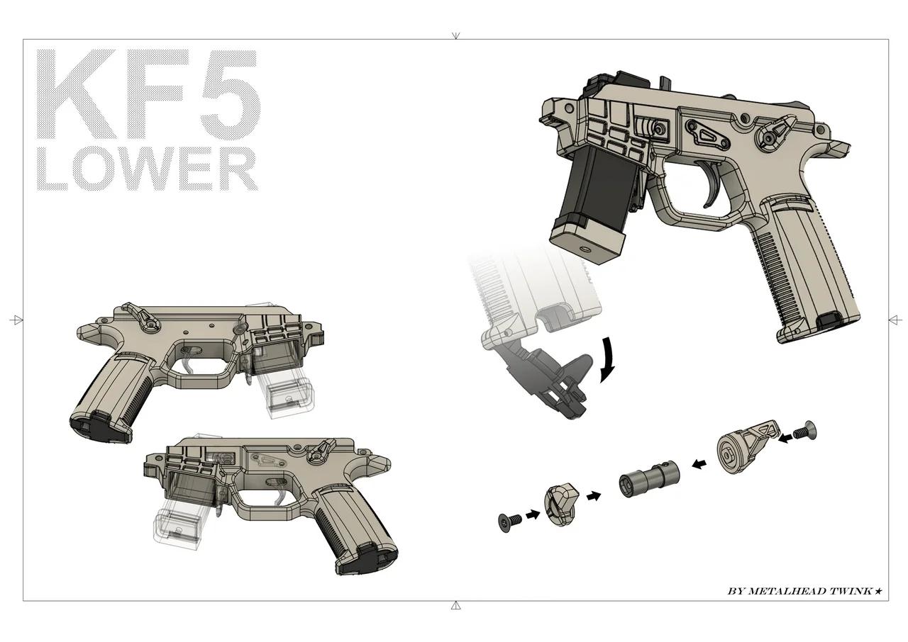 KF5 Monolithic Lower Leggo