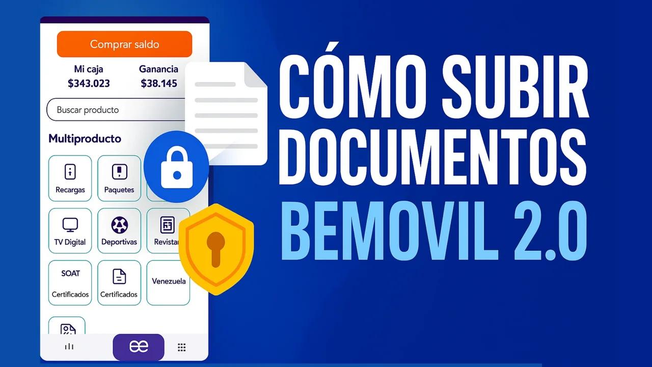 Como subir documento de identidad a Bemovil 2