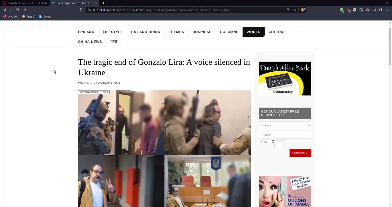 Gonzalo Lira confirmed dead