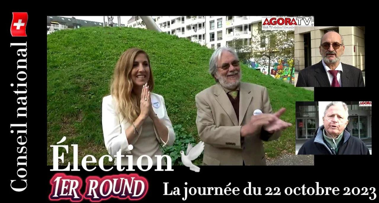 Élection suisse 1er round : la journée du 22 octobre 2023