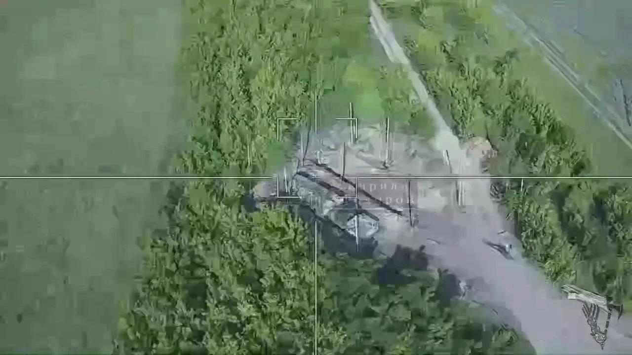 Ukrainian 5P85S Launcher of S-300 Destroyed By Lancet