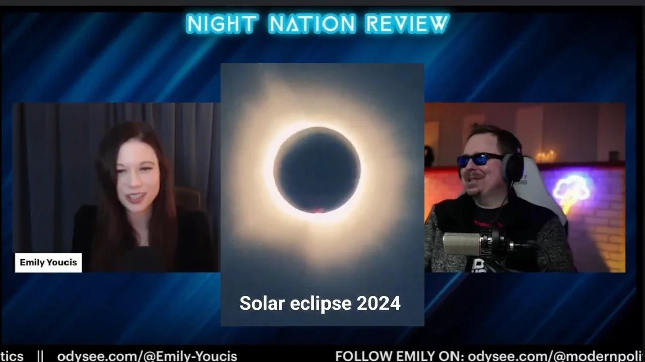 April 8 Solar Eclipse with Flood NNR & Emily