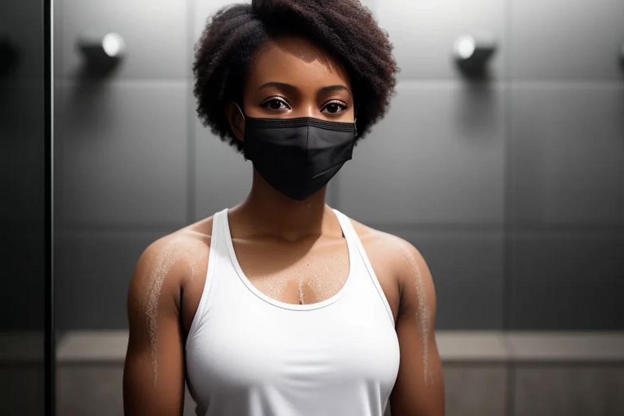 Lewd Perv Planet Fitness Fem Peeping Tom ♀️ black Bull Dyke With Slave ...