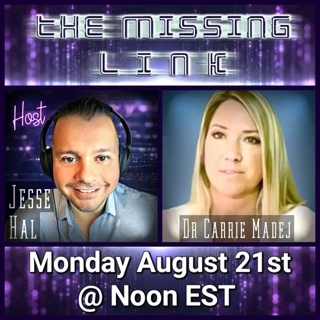 Interview 548 with Dr. Carrie Madej