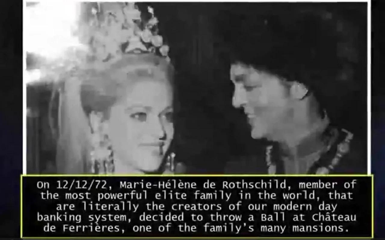25 PHOTOS ROTHSCHILD ILLUMINATI PARTY 1972