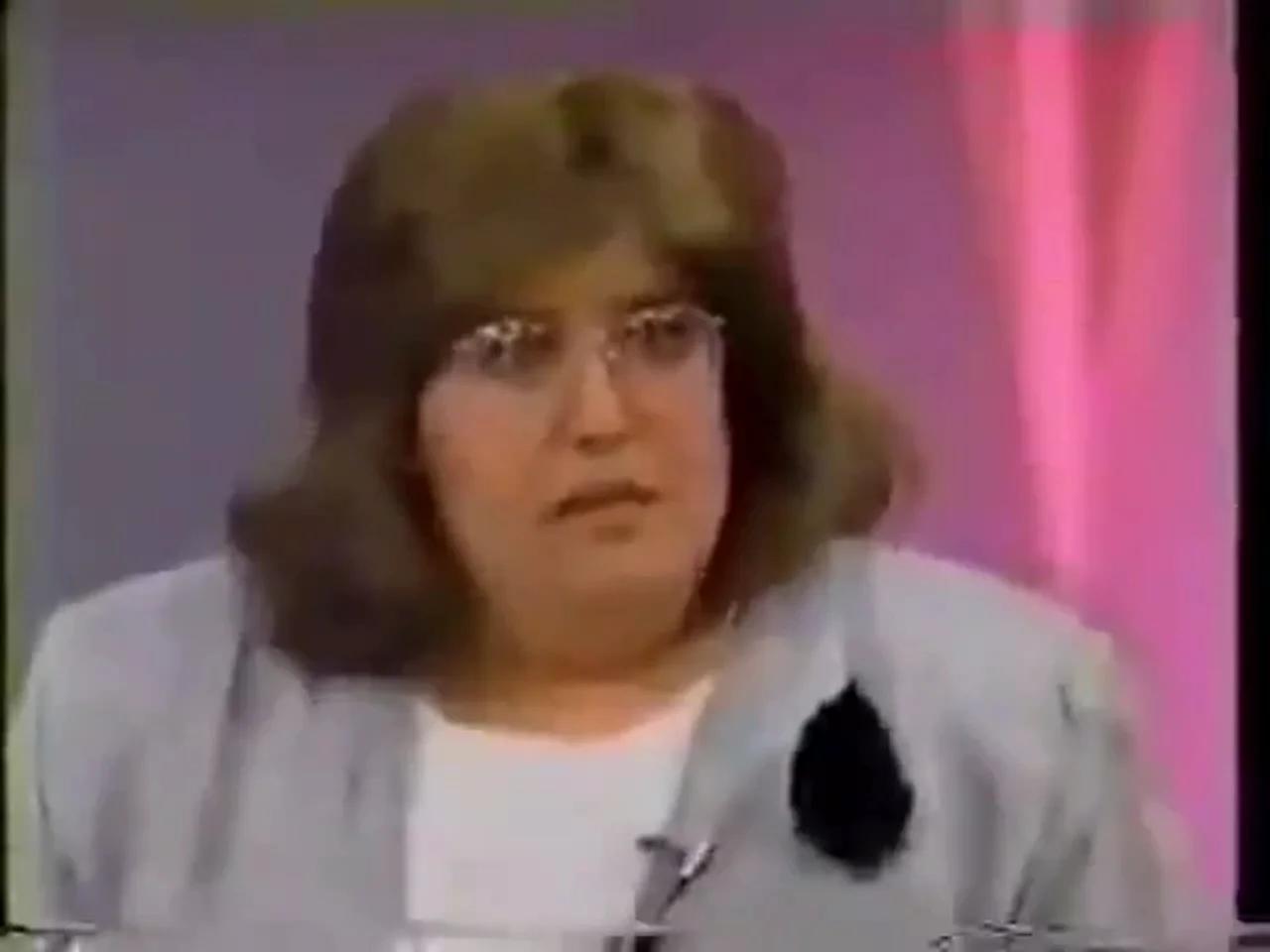 Oprah Winfrey and Vicki Polin Jewish victim of Ritual Abuse 1989