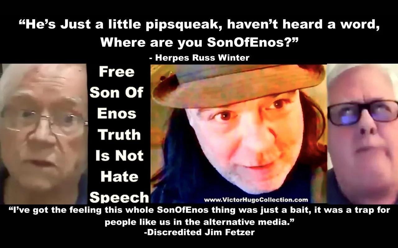 Herpes Russ Winter Calls SonOfEnos A Little Pipsqueak Discredited Jim ...