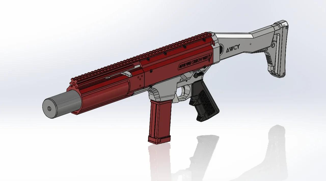 CZ scorpion/scarpion 22/FGCZ9 "SD mod" type hand guard