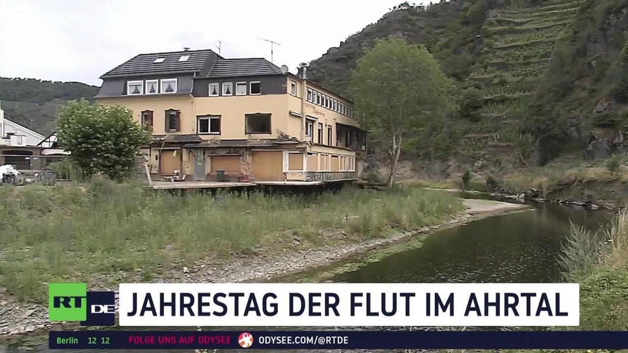 "Das war keine Flut, das war ein Tsunami" – Jahrestag der Flutkatastrophe im Ahrtal