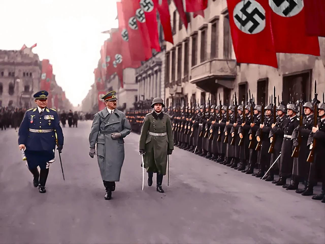 Adolf Hitler - 1940 (Slow Motion) RE-UP