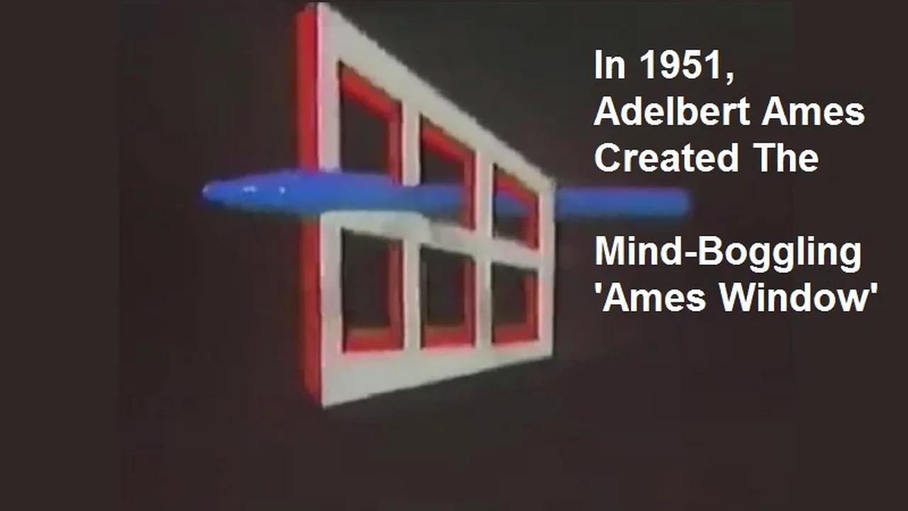 In 1951, Adelbert Ames Created The Mind-Boggling 'Ames Window'